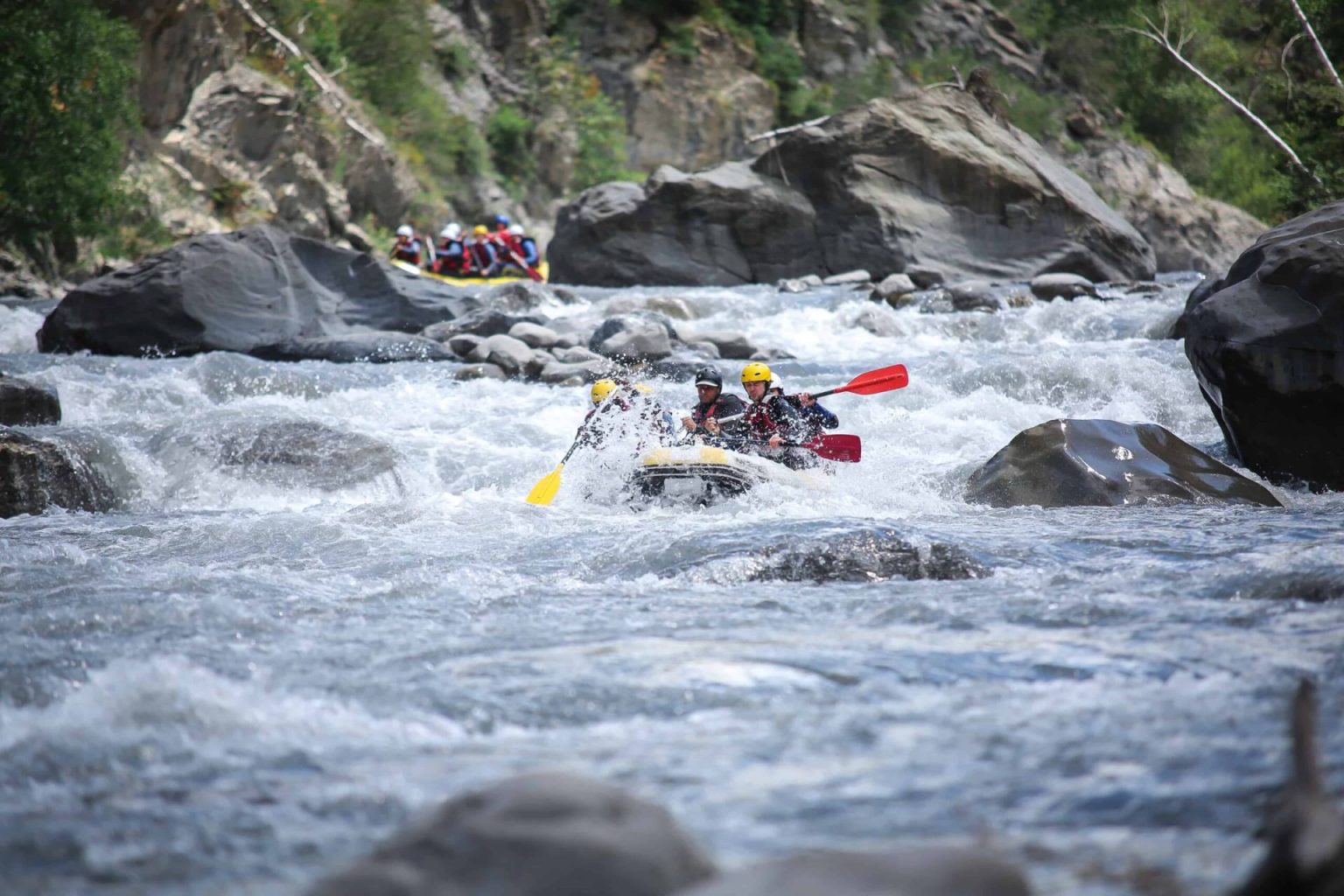 A Team-Building activity in Rafting on the Ubaye - Crazy Water Rafting