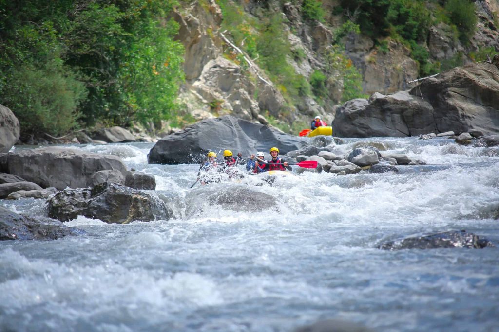 Our whitewater courses on the Ubaye - Crazy Water Rafting