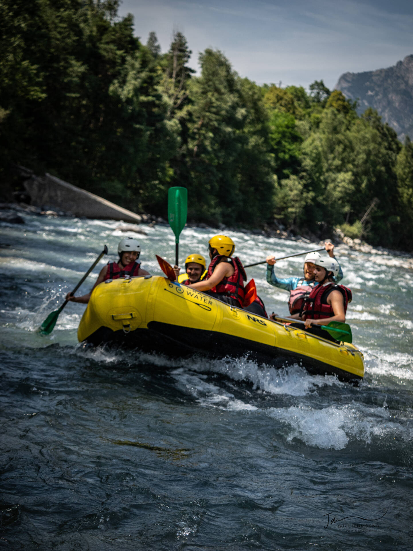 Raft Ubaye : Aventure nautique à vallée de Barcelonnette - Crazy Water ...